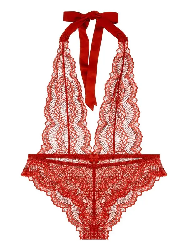 JOURNELLE Natalia Bodysuit - Red