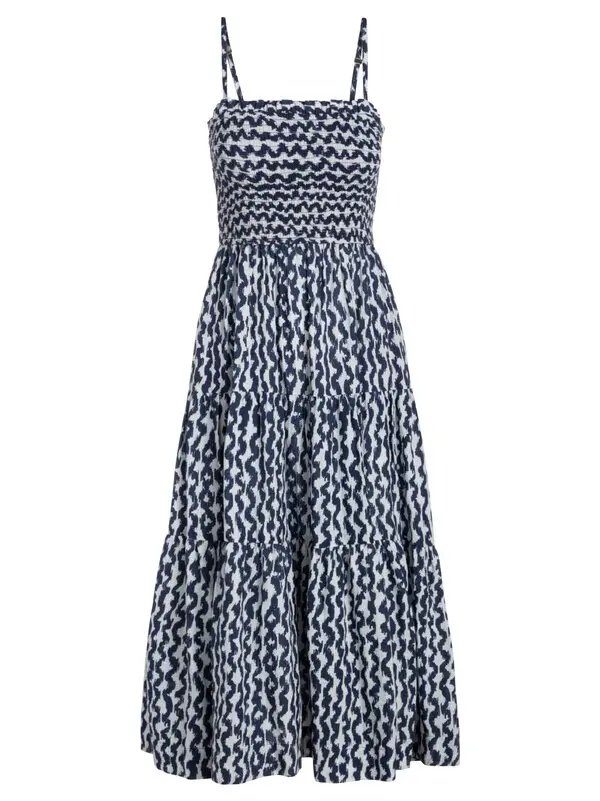 CHANGE OF SCENERY Kristen Dress - Blue/white