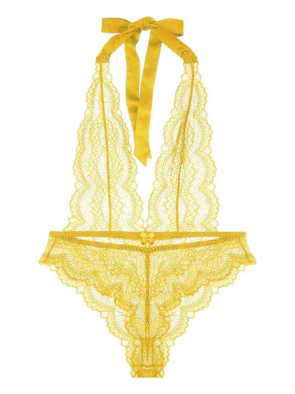 JOURNELLE Natalia Bodysuit - Yellow