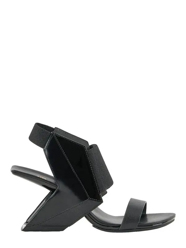 United Nude Loop 3d Hi Sandals - Black