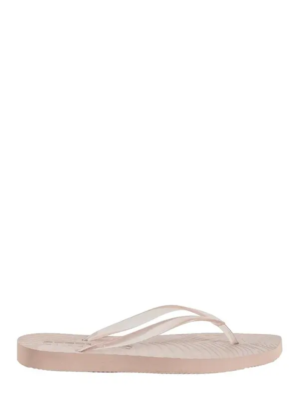 VELOUR Tapered Flip-flops - Egg Shell