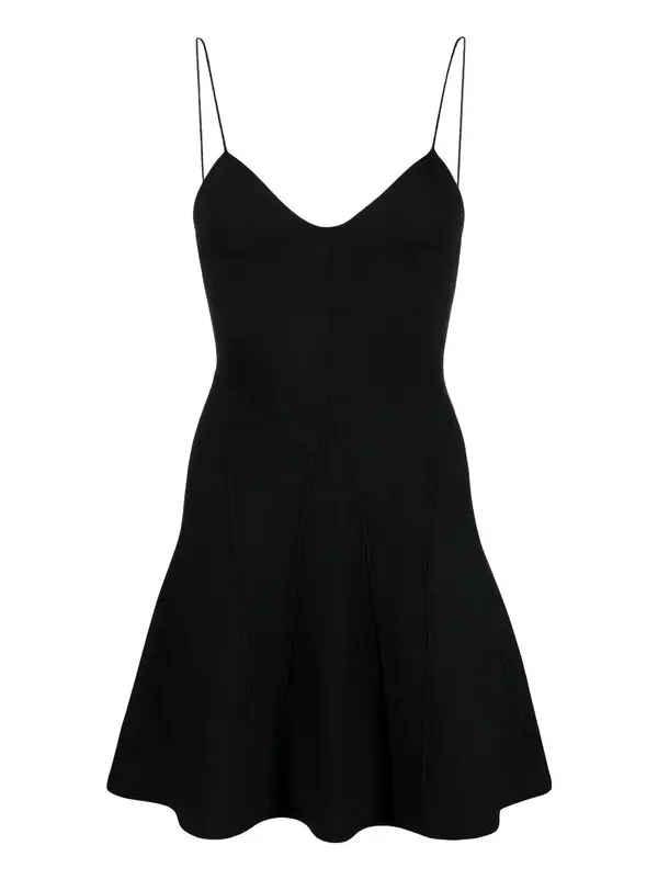 Dsquared2 V-neck Minidress - Black