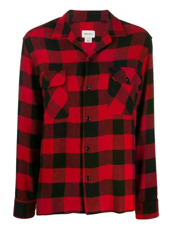Woolrich Check Long-sleeve Shirt - Red