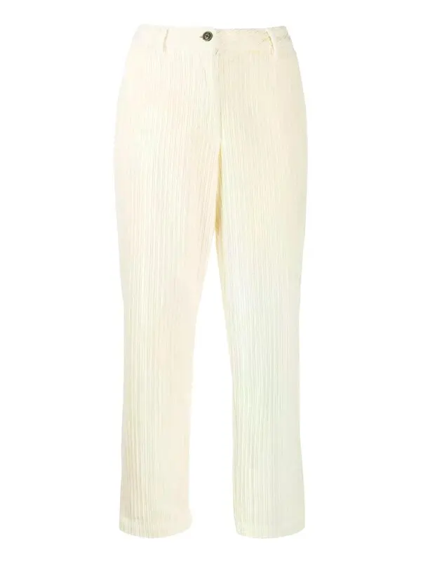 Woolrich Cropped Corduroy Trousers - Neutrals