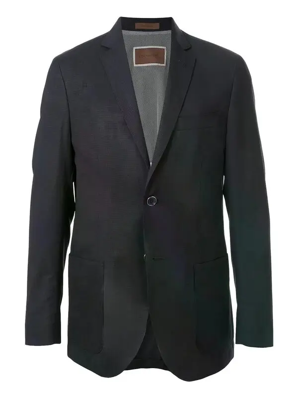 Corneliani Long Sleeve Water-repellent Blazer - Blue