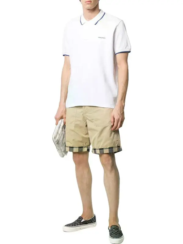 Woolrich Contrast Hem Shorts - Neutrals