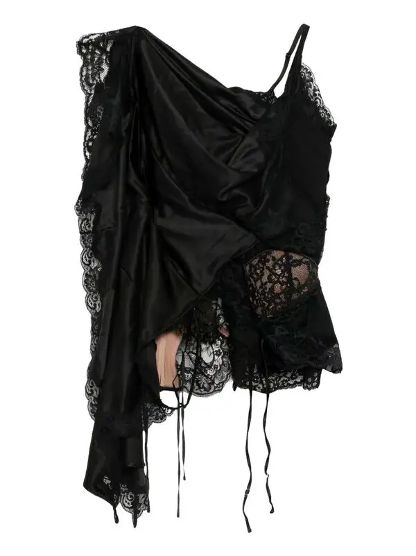 Junya Watanabe Deconstructed Sculptural Blouse - Black