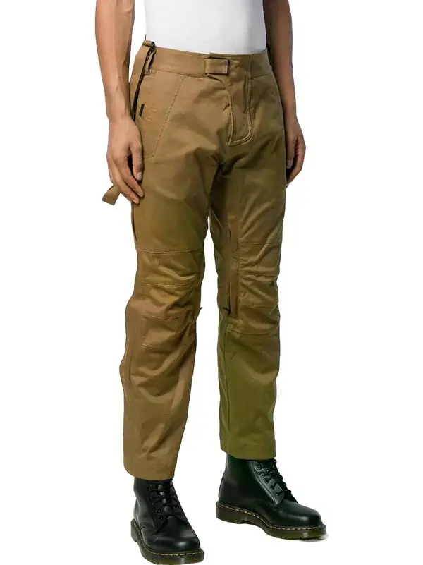 Dsquared2 Zip Detail Cargo Trousers With Suspenders - Neutrals