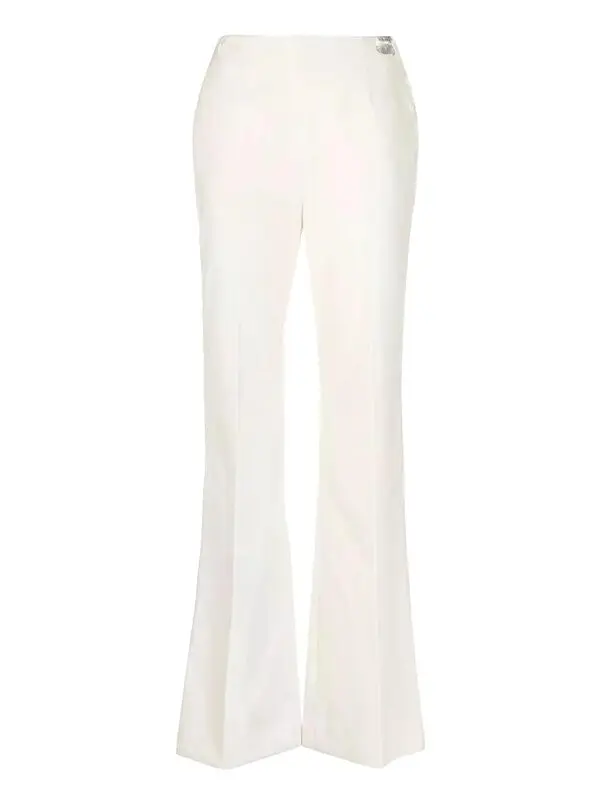 Ermanno Scervino High-waisted Tailored Trousers - White