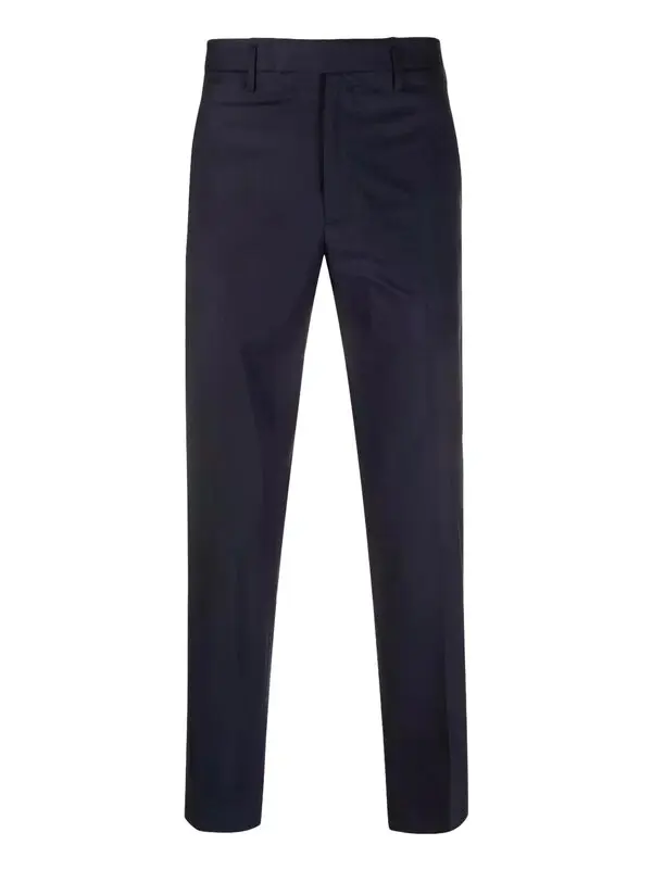 Neil Barrett Mid-rise Straight-leg Trousers - Blue
