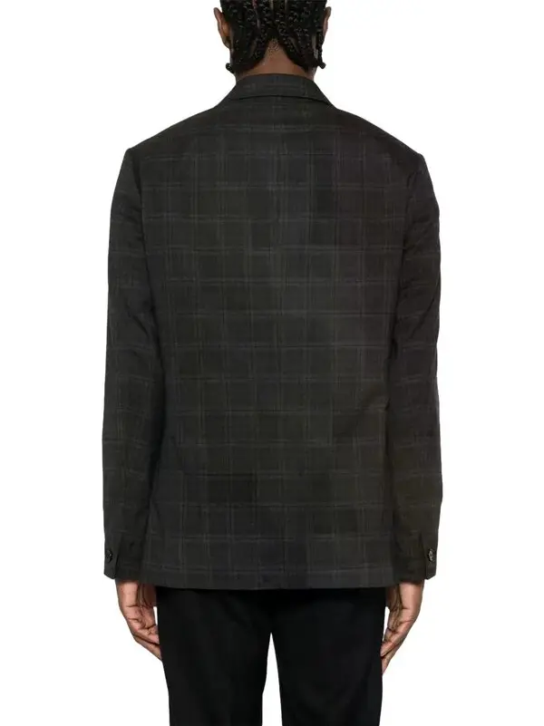 ALLSAINTS Spica Checked Blazer - Brown
