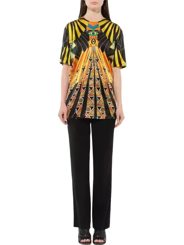 Givenchy Optical Wings Printed T-shirt - Black