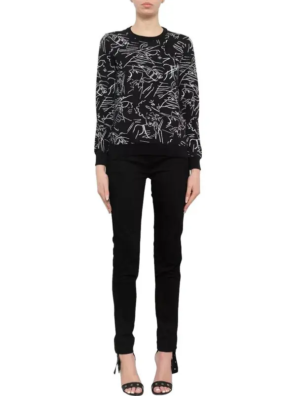 Kenzo Sketch Print Jumper - Black
