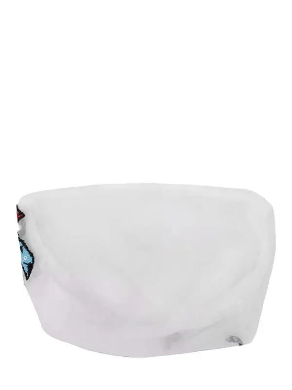 Undercover X Brigitte Tanaka Embroidered Wallet - White
