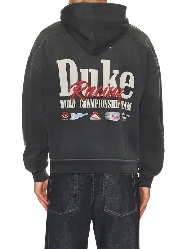 DUKE + DEXTER Dr1 World Championship Hoodie - Washed Black
