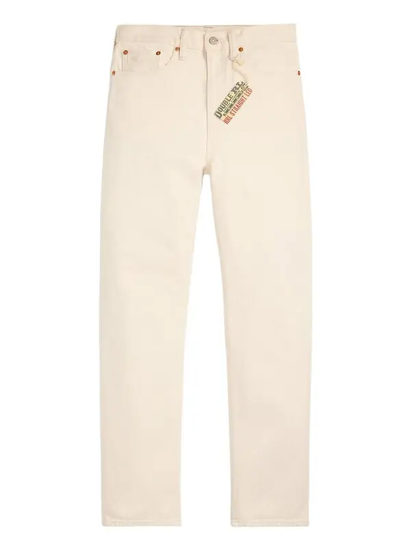 Ralph Lauren Mid-rise Straight Leg Jeans - Seeded Natural