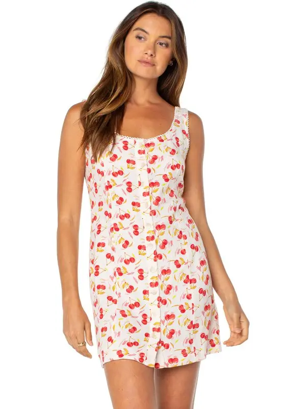 Roxy Kayla Mini Dress - Hibiscus Cherry On Top