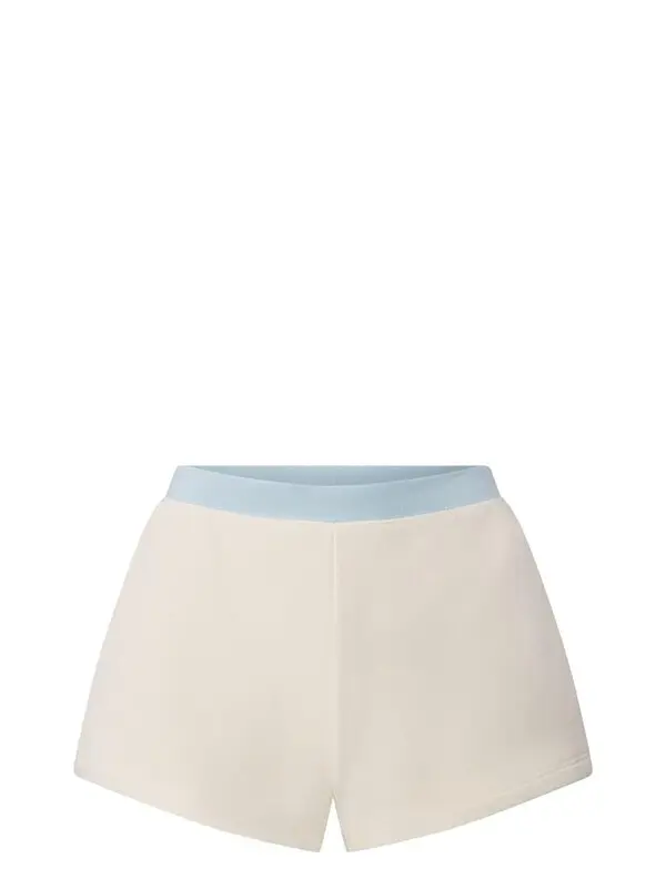 FRAME X Alexandra Leclerc The Monte Carlo Sweatshort - Cream