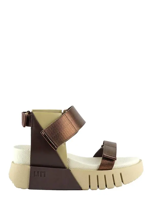 United Nude Delta Run Platform Sandals - Brown