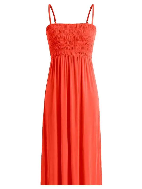 JJWINKS Montecito Maxi Dress - Orange
