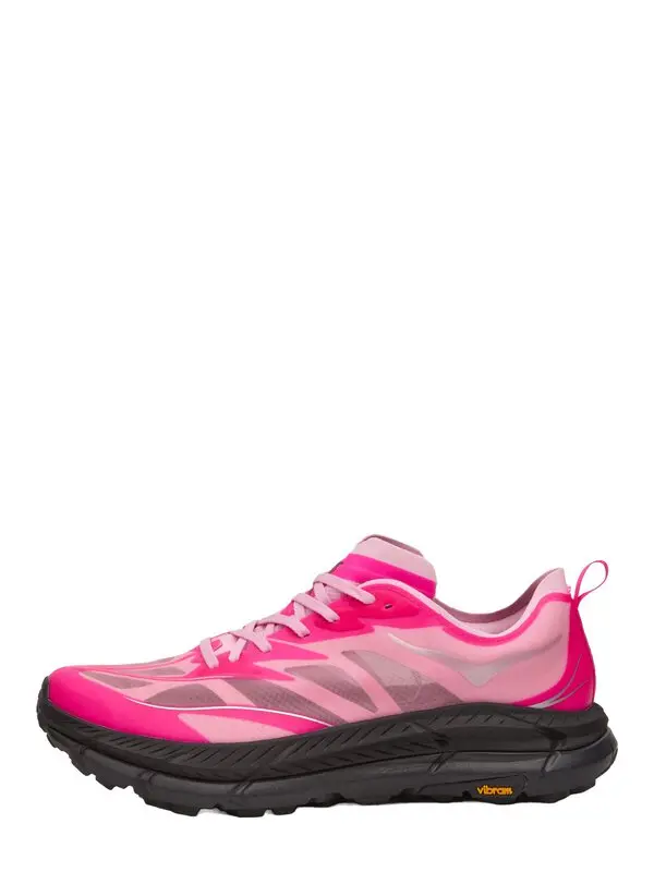 Hoka One One Mafate Speed 4 Lite Sneaker - Neon Dragonfruit/black