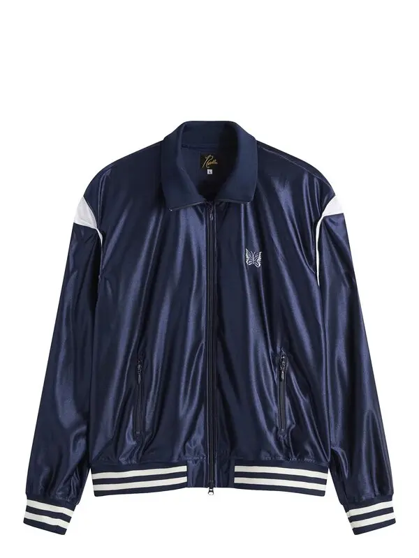 Needles Sateen Track Jacket - Navy