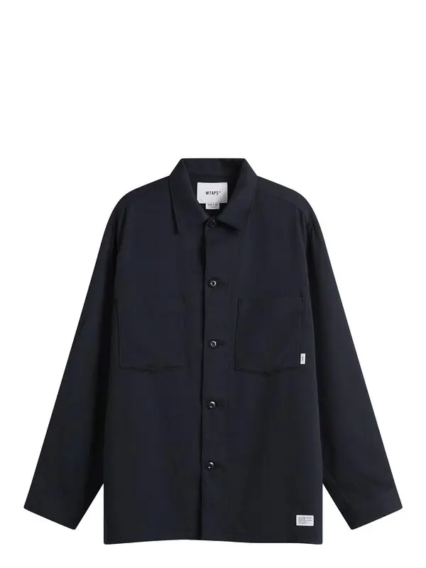 WTAPS Cbw Long Sleeve Shirt - Navy