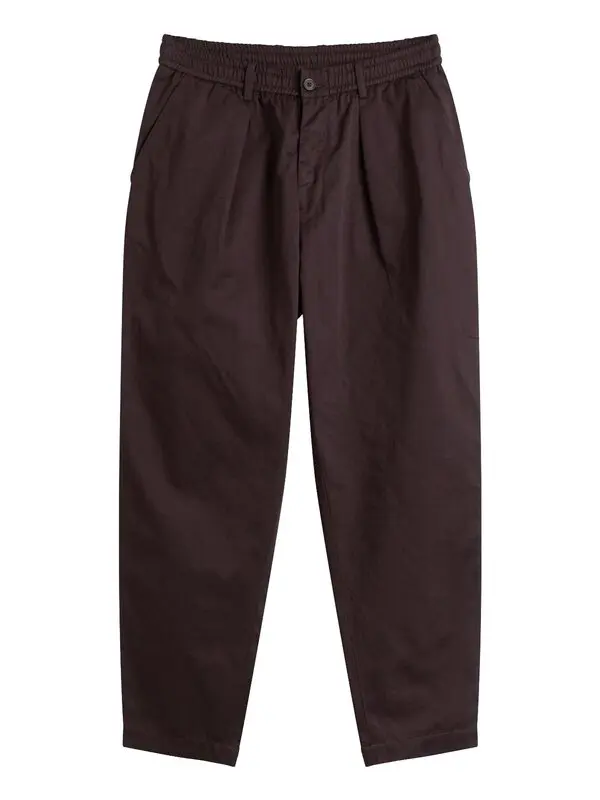 Universal Works Pleated Track Pant - Brown