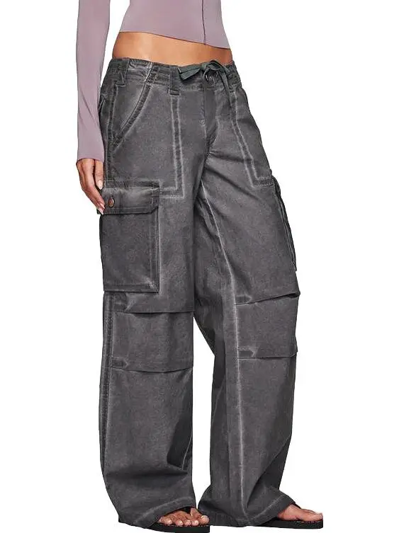 I.AM.GIA Jaxxon Stretch Cotton Cargo Pants - Black