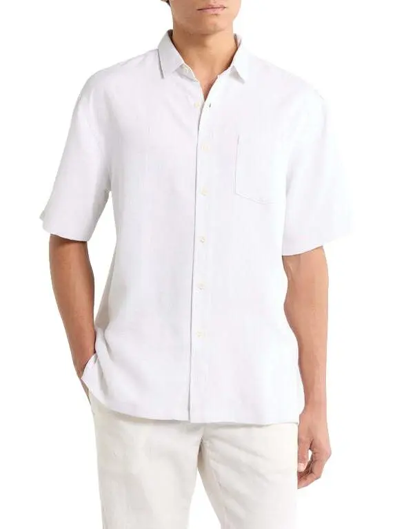 KAHALA Electric Fern Short Sleeve Shirt - Shell