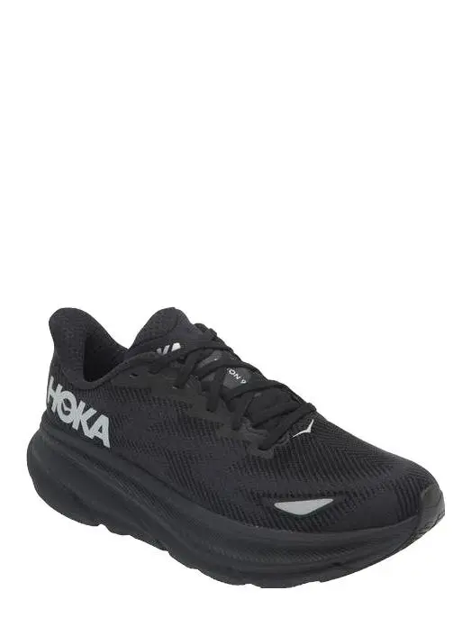 HOKA® Clifton Gore-tex Waterproof Road Running Shoe - Black/black