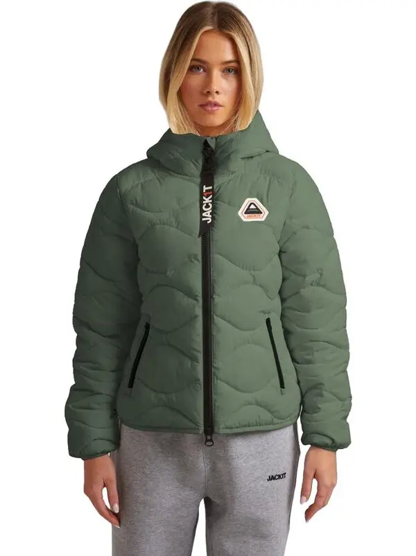 JACK1T Orb1t Hooded Jacket - Muted Olive