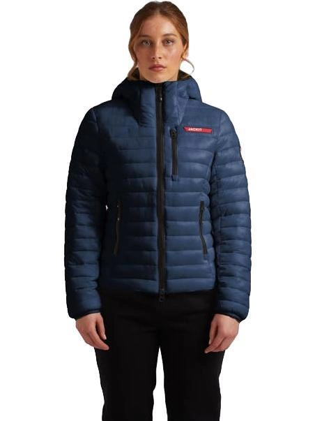 JACK1T Padded Hooded Jacket - Navy