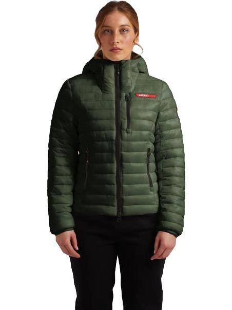JACK1T Satellite Padded Hooded Jacket - Olive