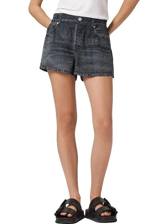 ALLSAINTS Tyler Denim Shorts - Illusion Black