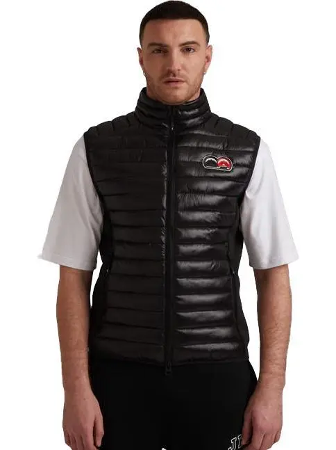 JACK1T Sport Lite Funnel Neck Gilet - Black