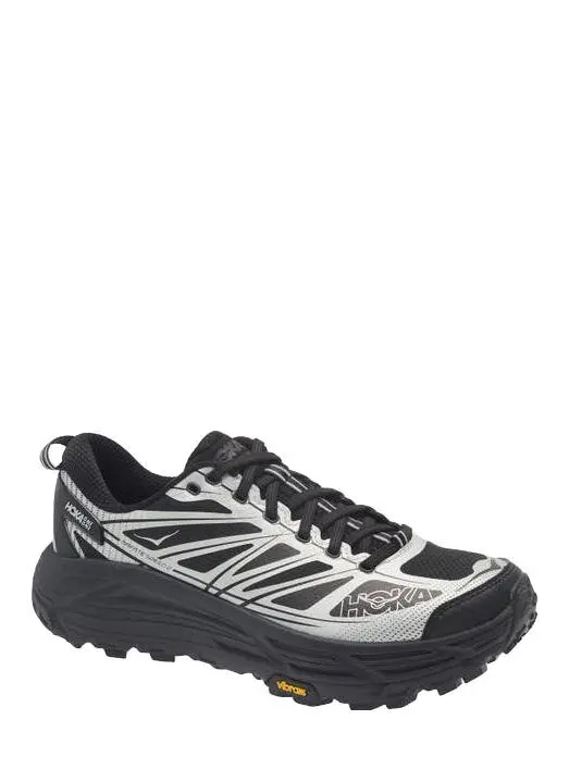 HOKA® Mafate Speed 2 Trail Running Sneakers - Black/silver