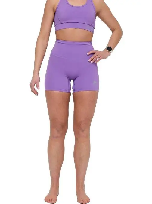 OOSC Infinite High Waisted Biker Shorts - Purple