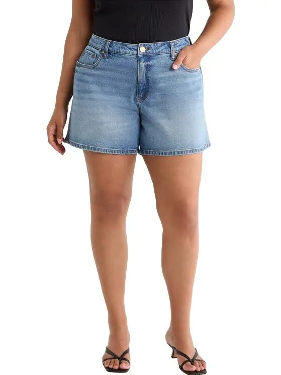 Kut From The Kloth Jane High Waist Denim Shorts - Peaceful