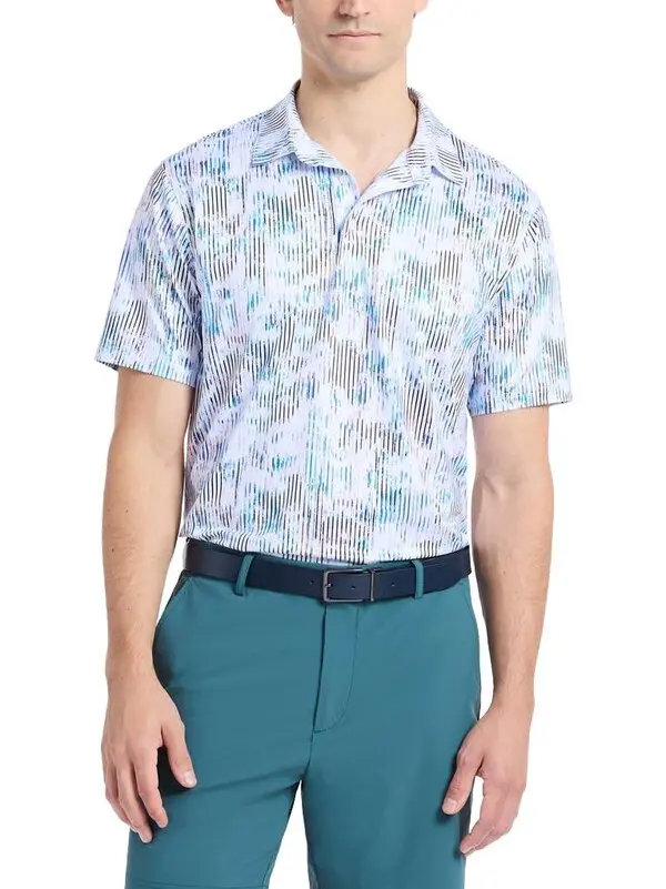 Robert Graham Clyne Knit Polo - Blue Multi