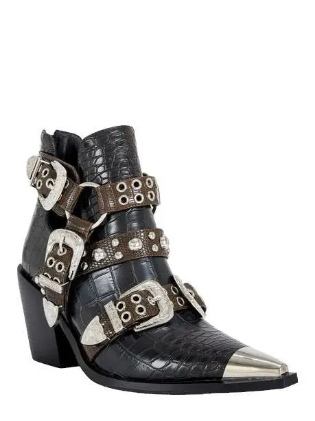 AZALEA WANG Thalyn Bootie - Black