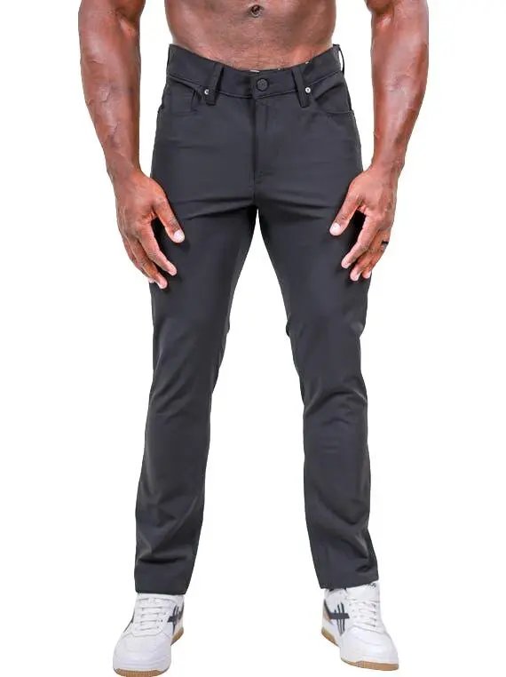 MACEOO Marthyr Slim Fit Pants - Black
