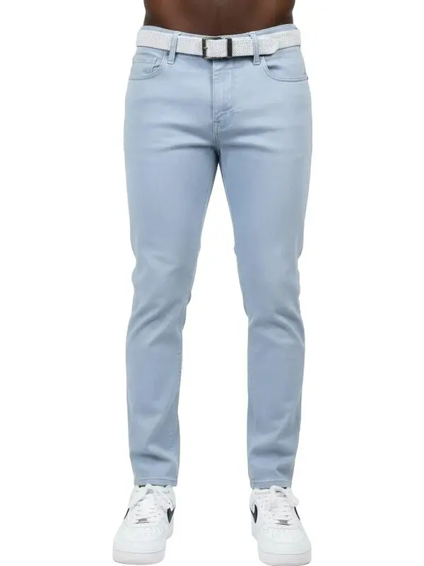 MACEOO Slim Stretch 5-pocket Pants - Blue