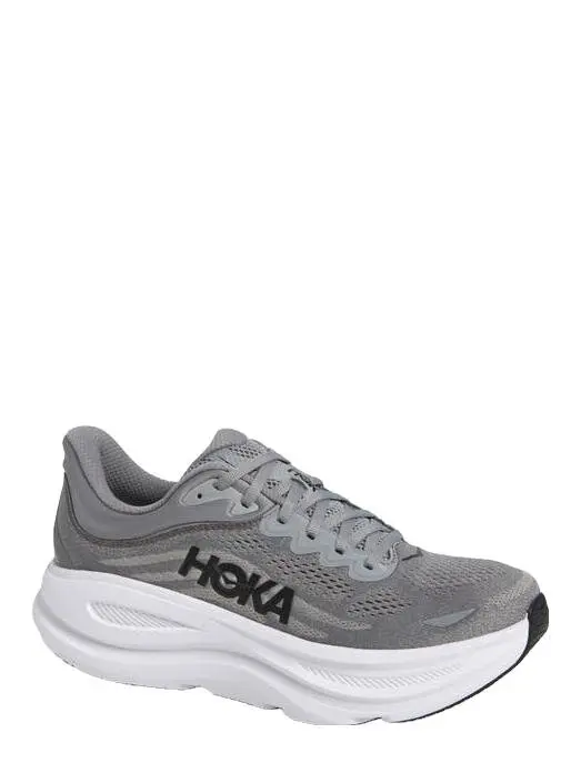 HOKA® Bondi Running Shoe - Galactic Grey/stellar Grey