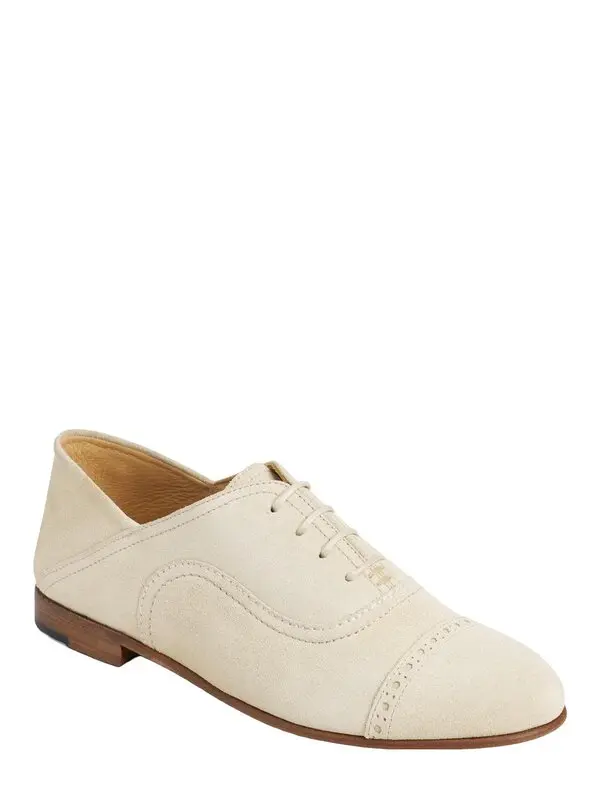 THE OFFICE OF US Mrs. Gad Cap Toe Oxford - Oat
