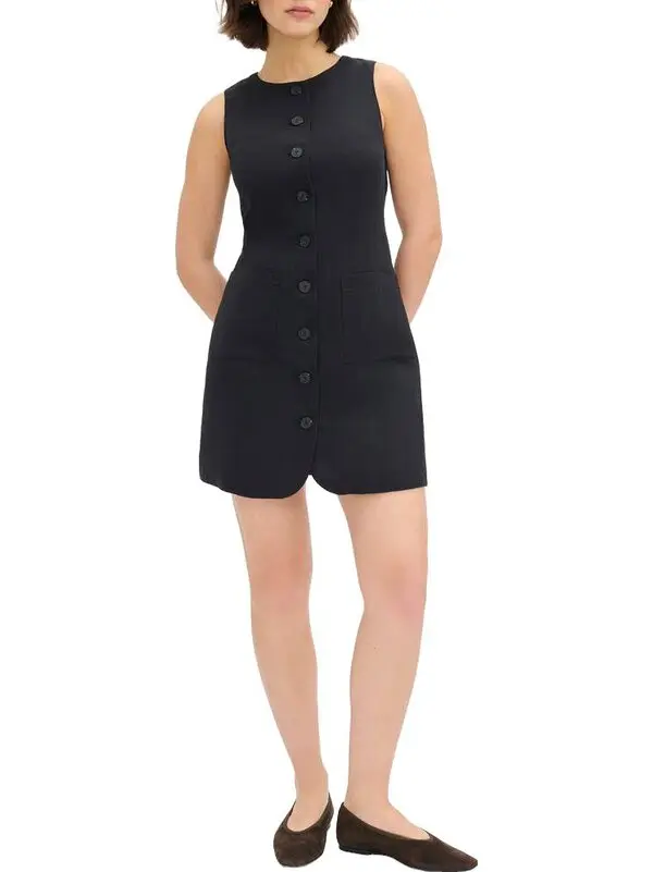 ALIGNE Leah Sleeveless Sheath Dress - Black
