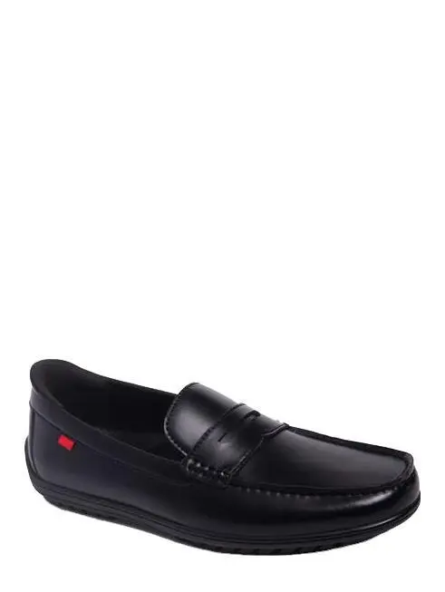 MARC JOSEPH NEW YORK John Street Leather Slip-on Penny Loafer - Black Napa Leather