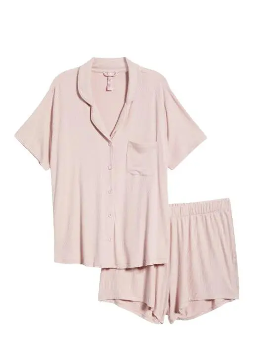 SKIMS Soft Lounge Shortie Pajamas - Morganite