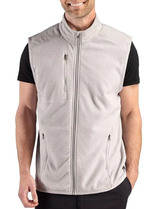 CBUK BY CUTTER & BUCK Hunts Point Mixed Media Vest - Polished