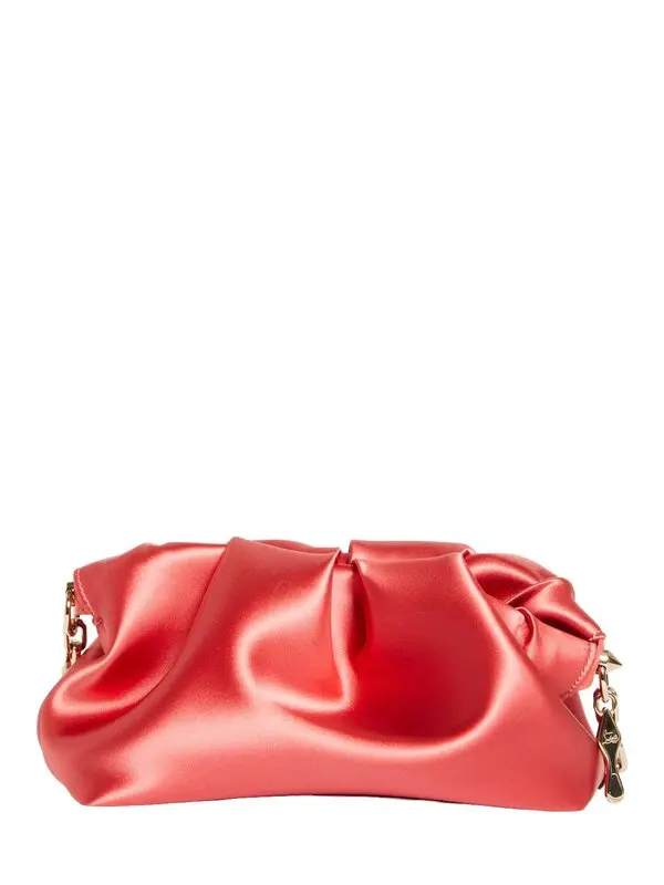 CHRISTIAN LOUBOUTIN Small Eva Clutch - 9136 Grapefruit